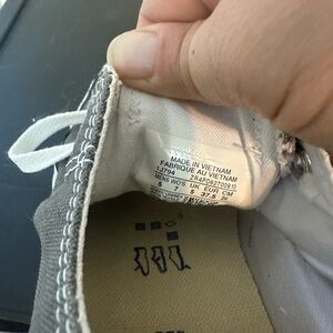 Converse | Shoes | Converse Chuck Taylor All Star Womens Size 7 Gray ...